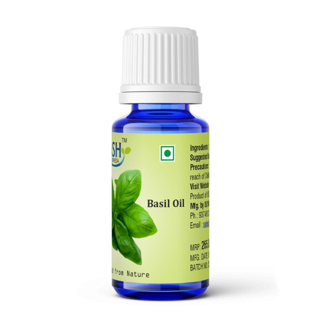 Basil Oil 15ML - Suyash Ayurveda